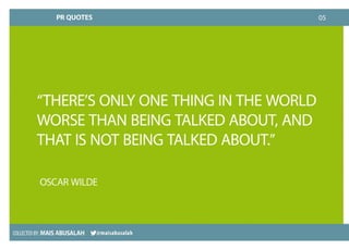 PR & Communications Quotes | PDF