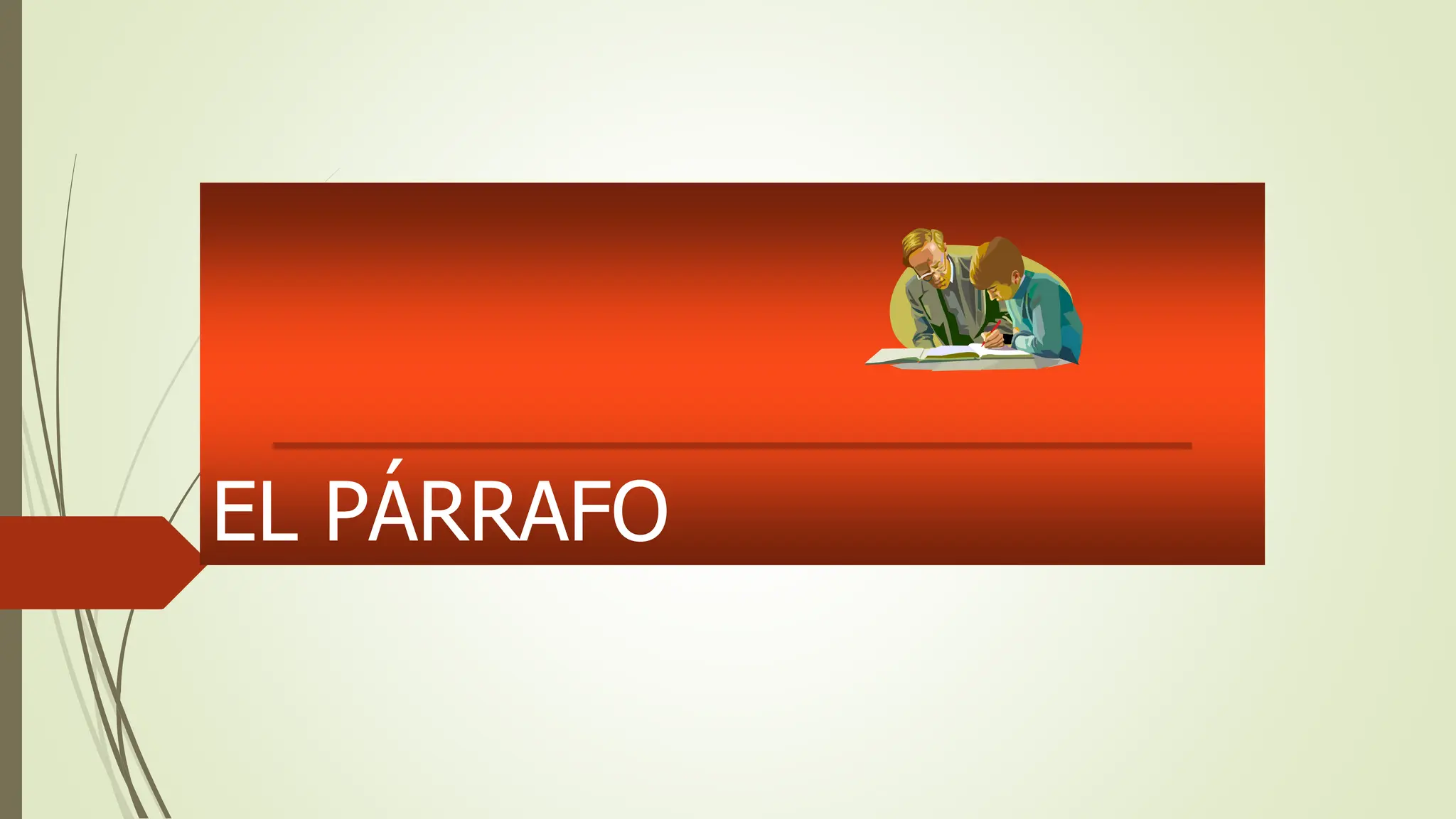 Tipos de párrafo estudiados en bachillerato | PPTX