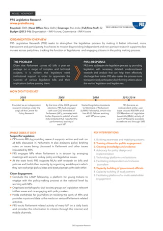 PRS Legislative Research | PDF
