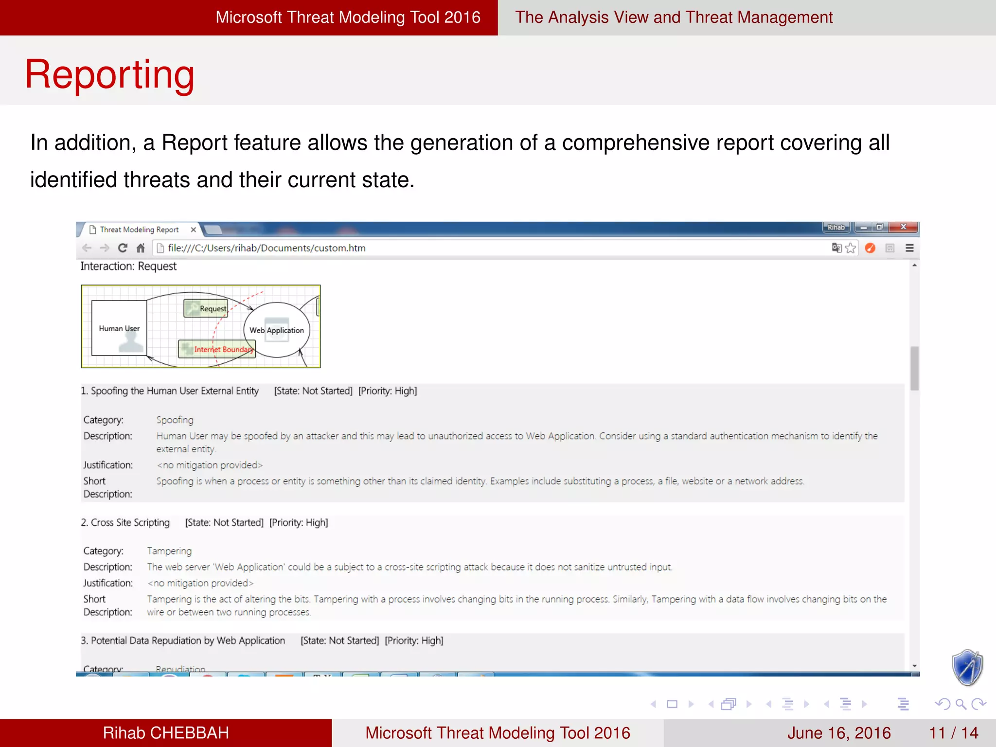 Microsoft threat modeling tool 2016 | PDF