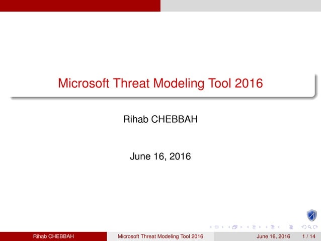 Microsoft threat modeling tool 2016 | PDF
