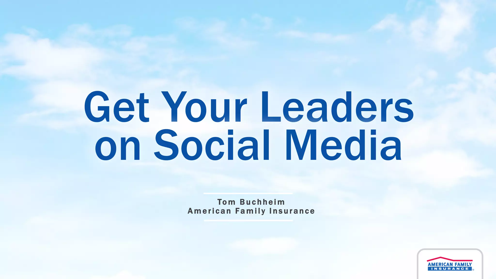 Get Your Leaders On Social Media | PDF