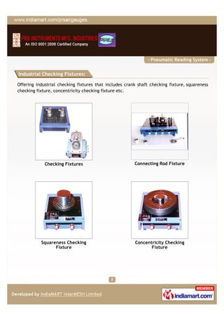 PRS Instruments Manufacturing Industries, Pune, Pneumatic Reading ...