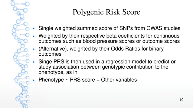 Development of polygenic risk scores for ambulatory care sensitive ...