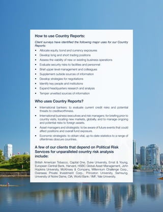 PRS Country Reports | PDF