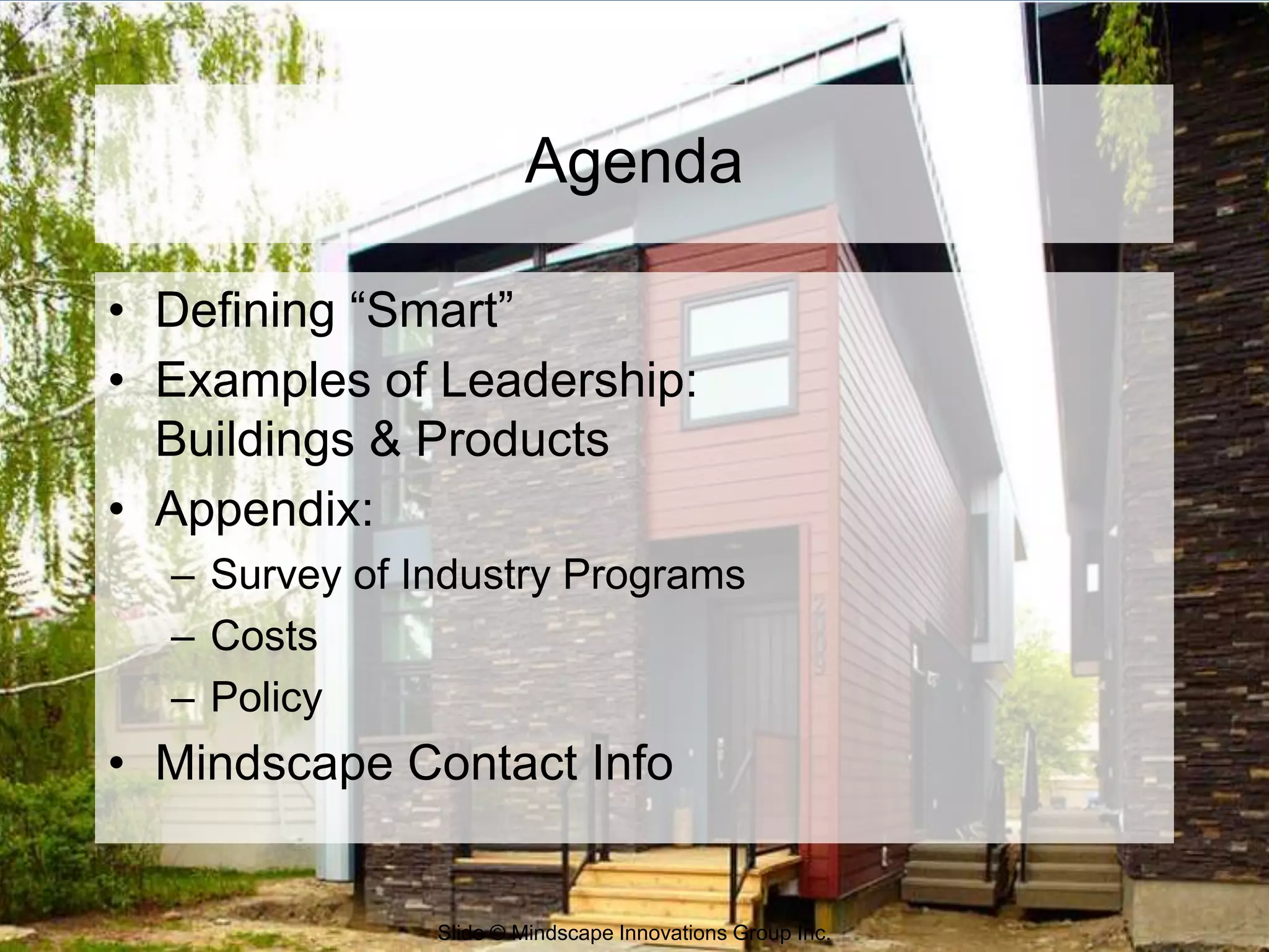 Smart Buildings and Design: Rethink, Redesign, Rebuild | PPT