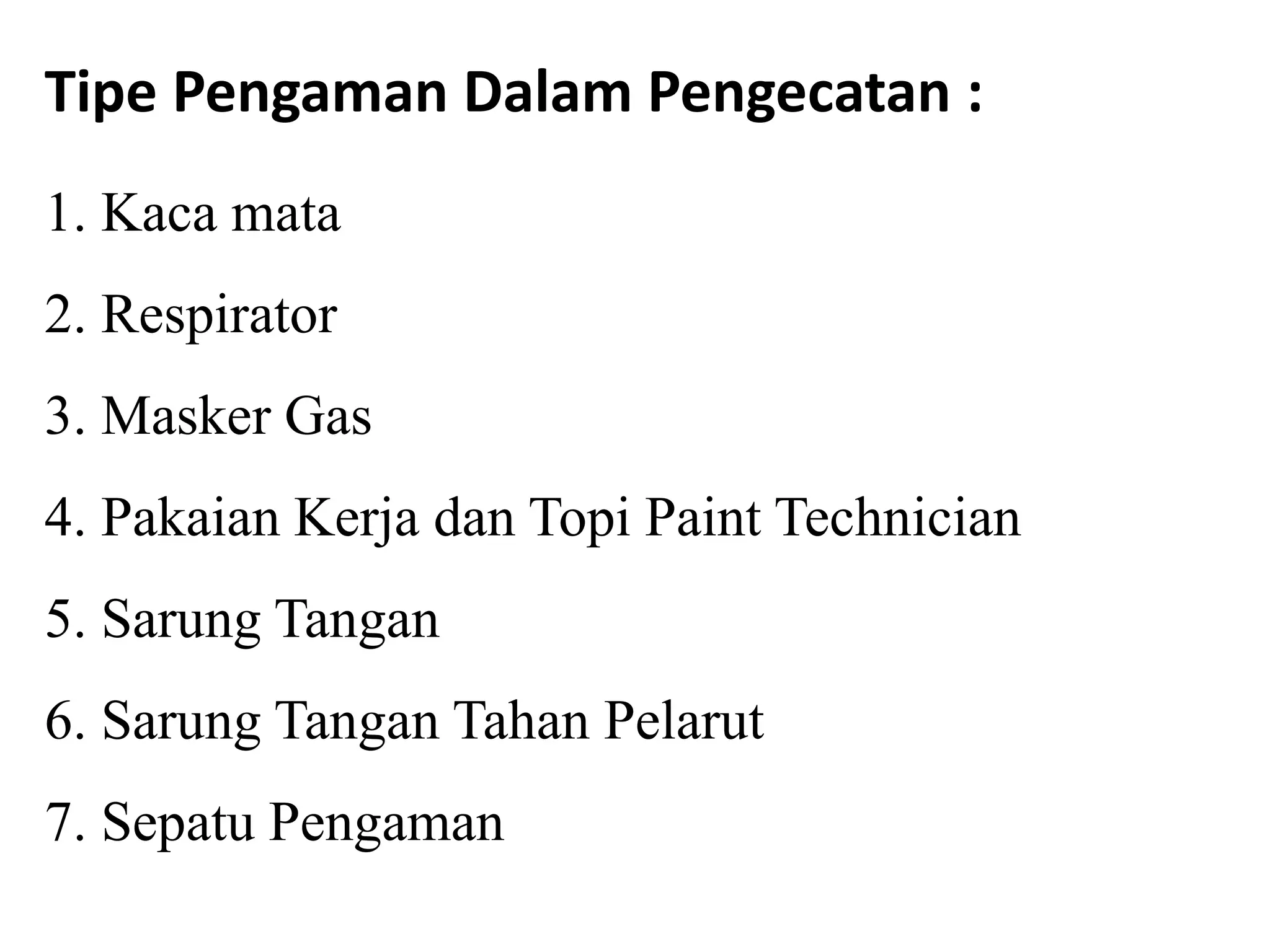 Keselamatan Kesehatan Kerja Bengkel Otomotif | PPTX