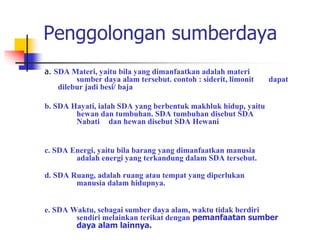 prsentasi sumber daya alam SD klas 5.ppt