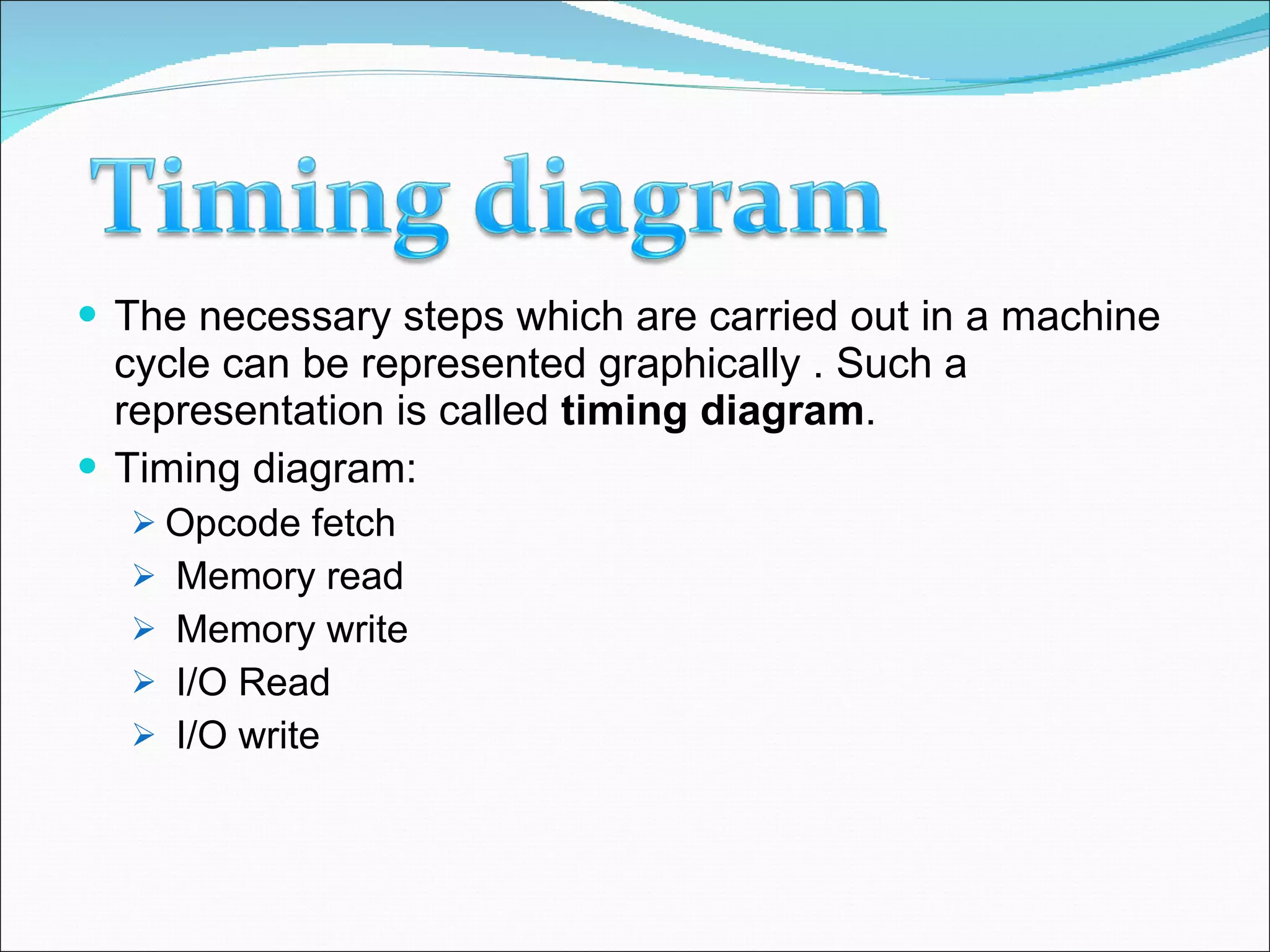 presentation on timing diagram | PPT
