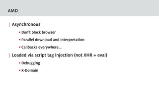 Asynchronous Module Definition (AMD) | PPT