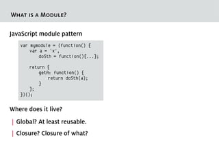 Asynchronous Module Definition (AMD) | PPT