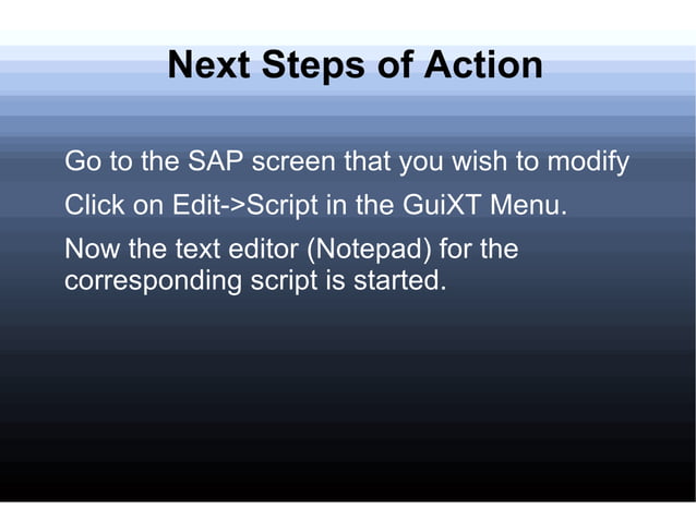 GuiXT presentation | ODP