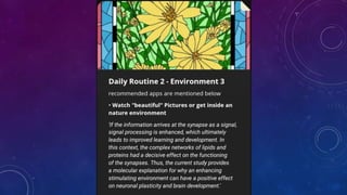 Science of helping your brain/mind flow | PPT