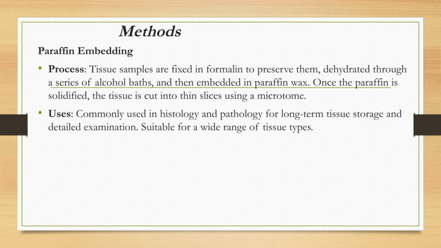 introduction to tissue sectioning in histopathology | PPTX