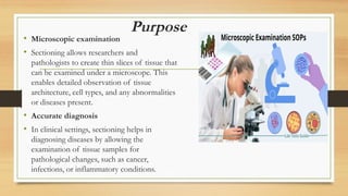 introduction to tissue sectioning in histopathology | PPTX