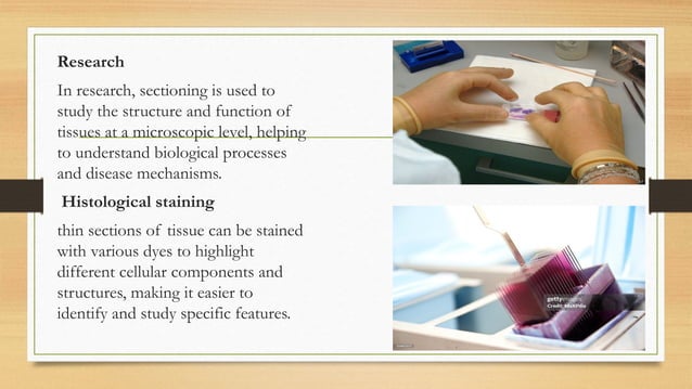introduction to tissue sectioning in histopathology | PPTX