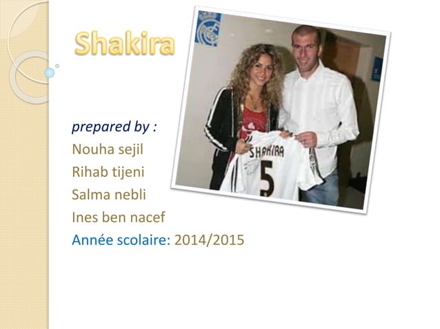 shakira | PPT