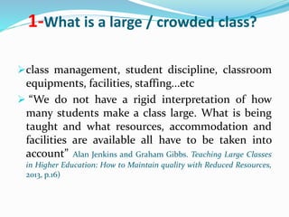 Présentation1 overcrowdedness | PPTX | Secondary Education | Education