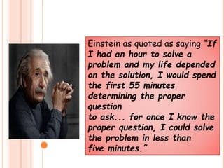 Restating as a key technique to achieve better outcomes in problem ...