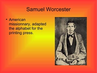 Présentation Cherokees | PPT