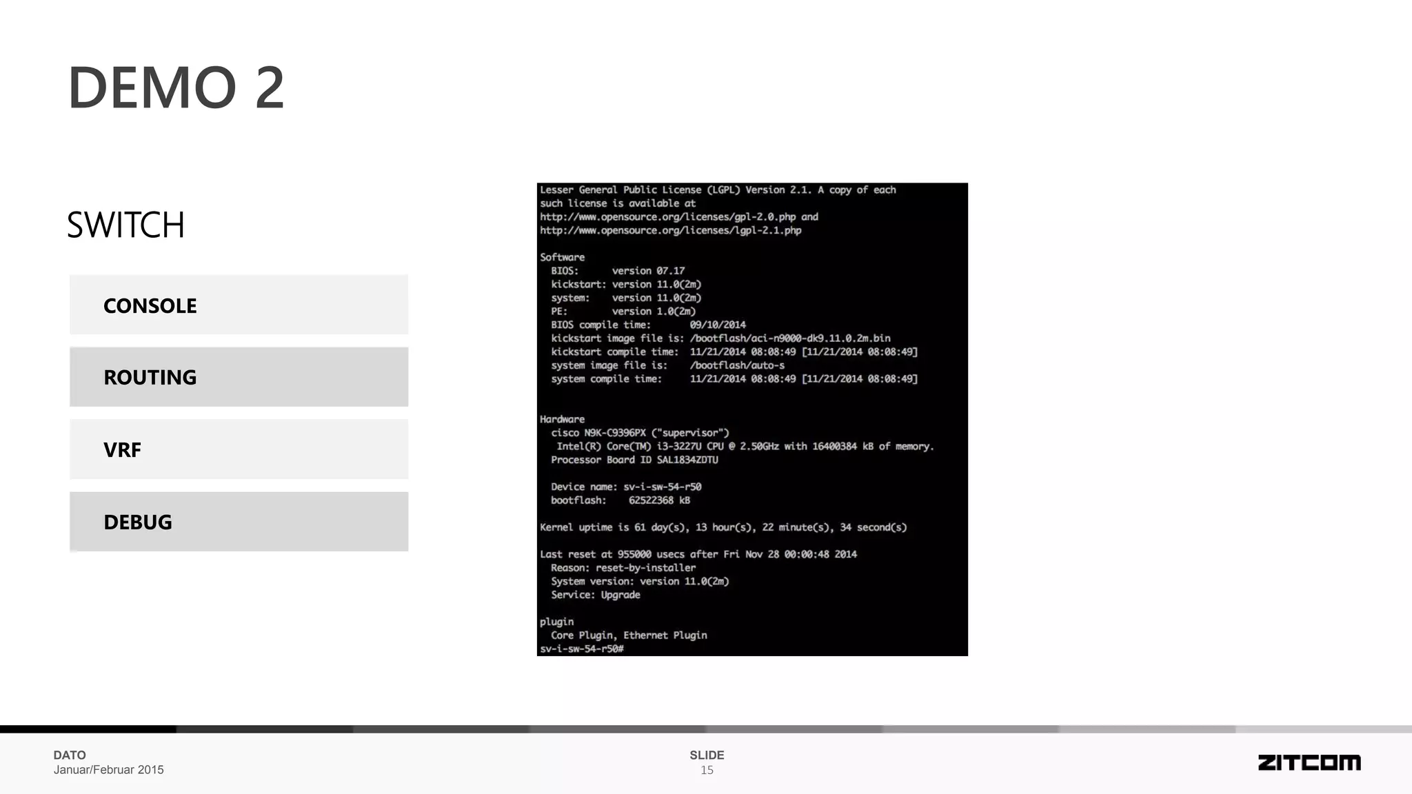 Sådan bygger vi fremtidens netværk! - Thomas Raabo, Zitcom/Conscia | PPT