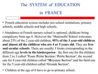 Présentation de l'école | PPT