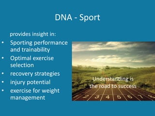 DNA Sport - become a better athlete | PPT