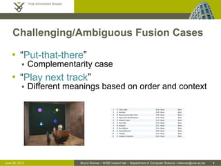 Fusion in Multimodal Interactive Systems: An HMM-Based Algorithm for ...