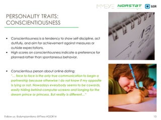 Personality Matters - Qualitative Online Research | PPTX