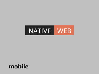 Evaluation and prototyping of an HTML5 Client for iOS devices | PPT