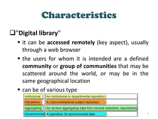 Introduction to Digital libraries | PDF | Internet for Beginners | Internet