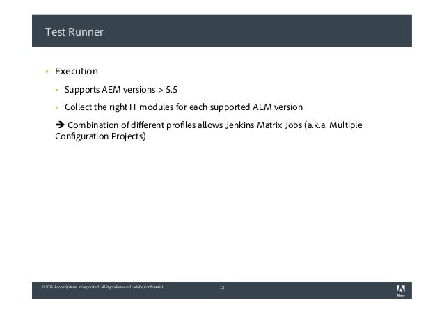 Integration Testing in AEM