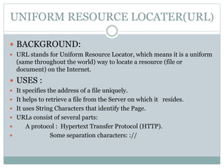 Prsentation on domain name system(dns) | PPT