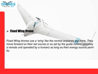 UAV Types and Applications | PPTX