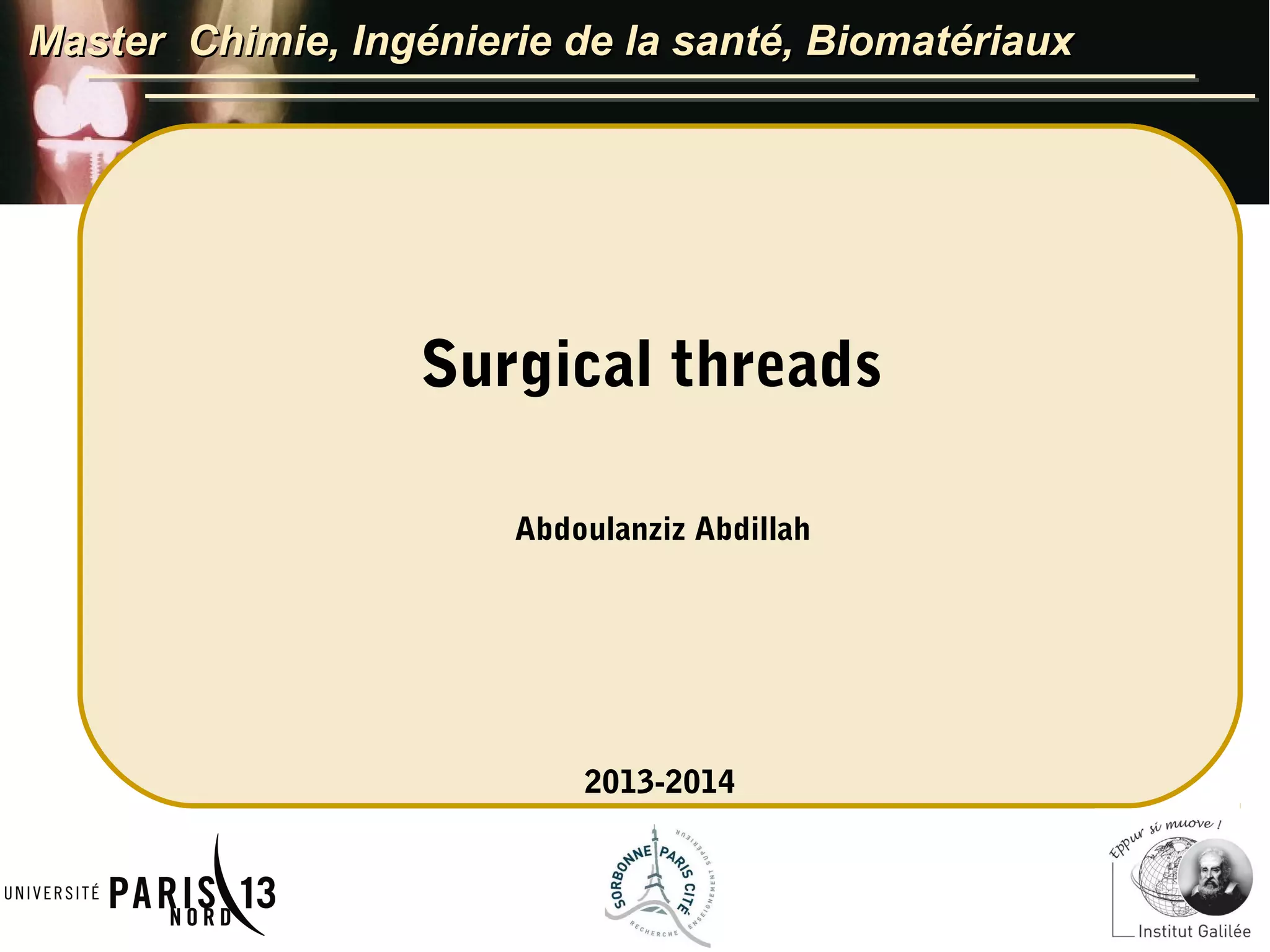 surgical sutures | PPT