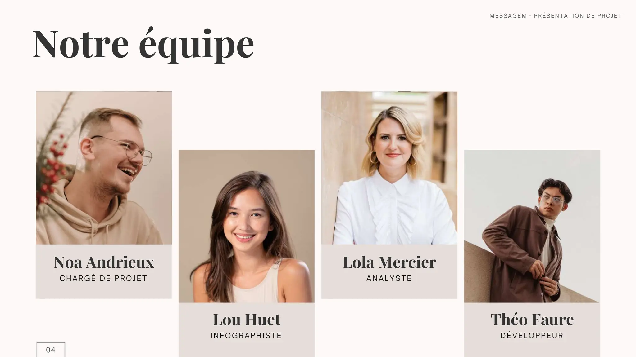 Présentation Professionnelle Moderne Simple Beige et Rose.pptx