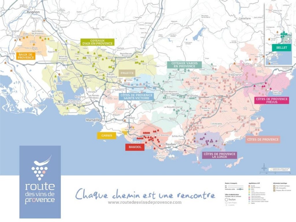 Présentation Route des vins de Provence - 201011