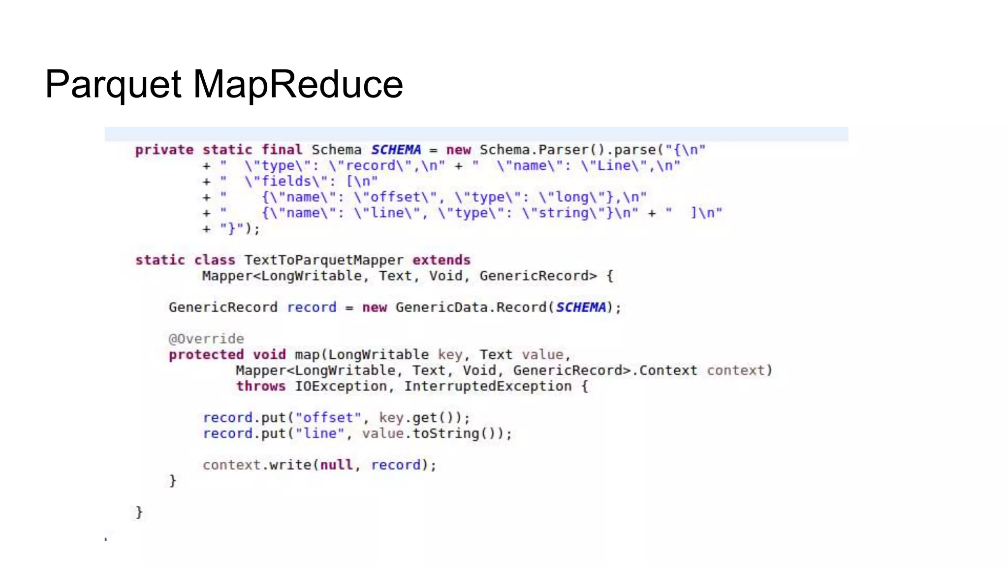 Apache Parquet | PPTX