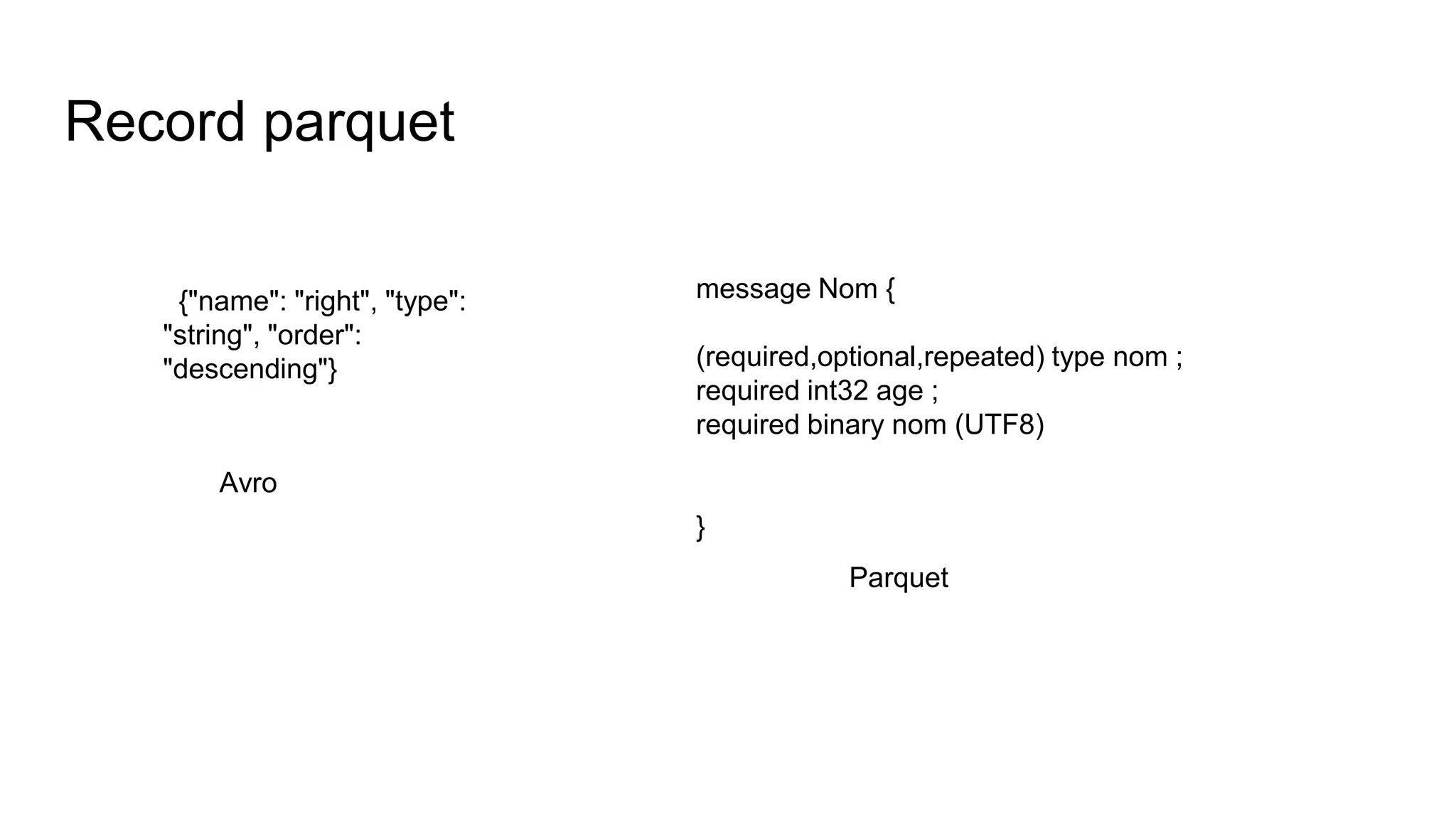 Apache Parquet | PPTX