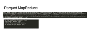 Apache Parquet | PPTX