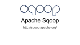 Apache sqoop | PPT
