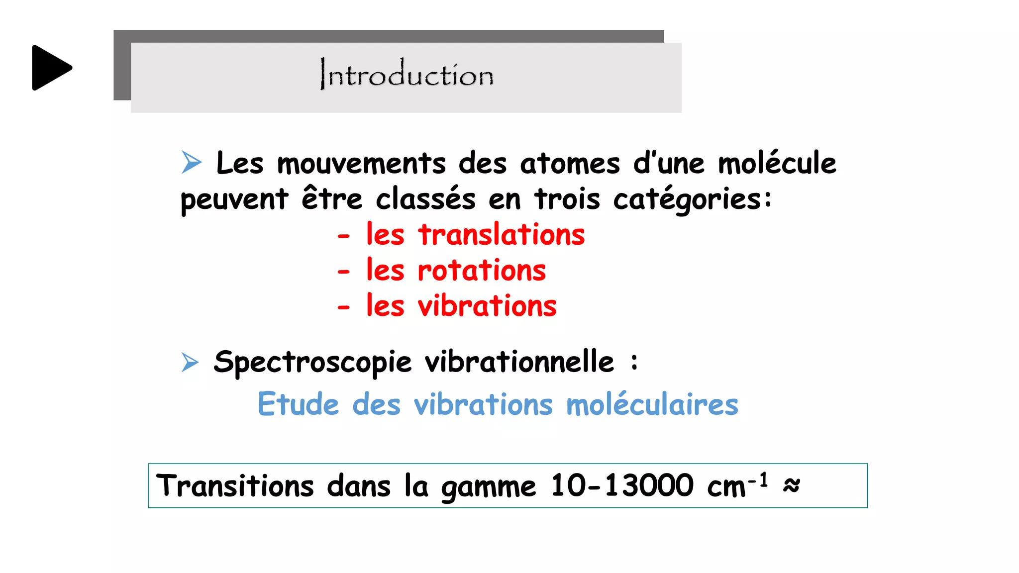 Présentation spectroscopie infrarouge (IR) | PDF