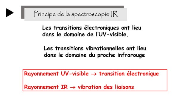 Présentation spectroscopie infrarouge (IR) | PDF