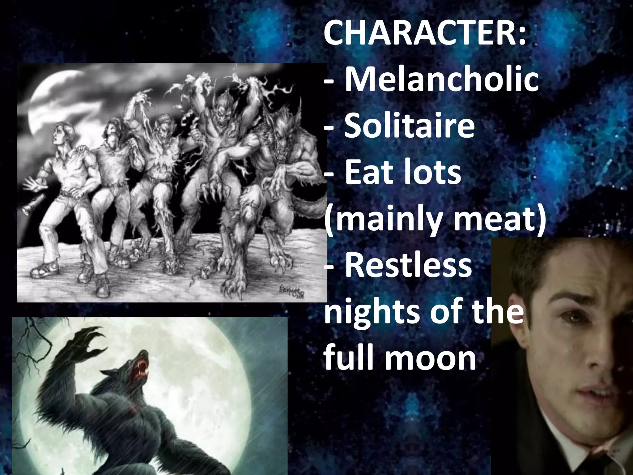 Présentation werewolf ilyas | PPTX