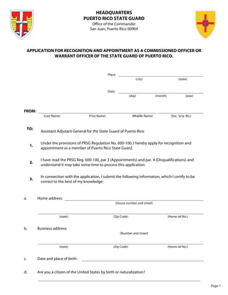 PRSG officer-candidate-application-form | PDF