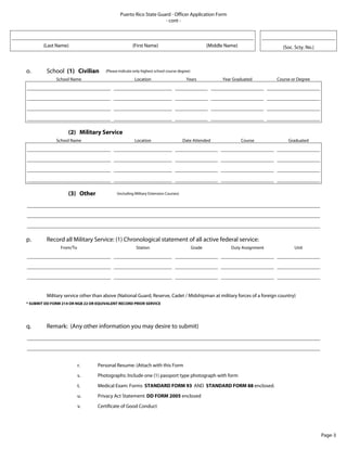 PRSG officer-candidate-application-form | PDF