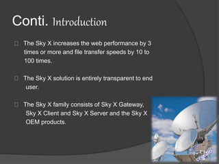 sky x technology | PPT
