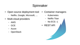 Continuous Delivery with Spinnaker.io