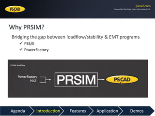 PRSIM Presentation PSCAD V15Presentation.pdf