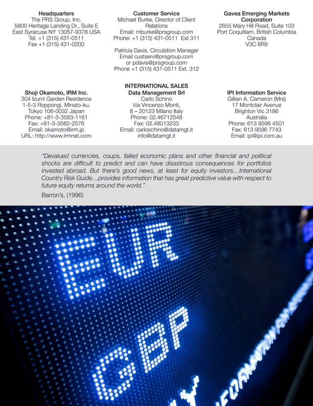 About The PRS Group | PDF